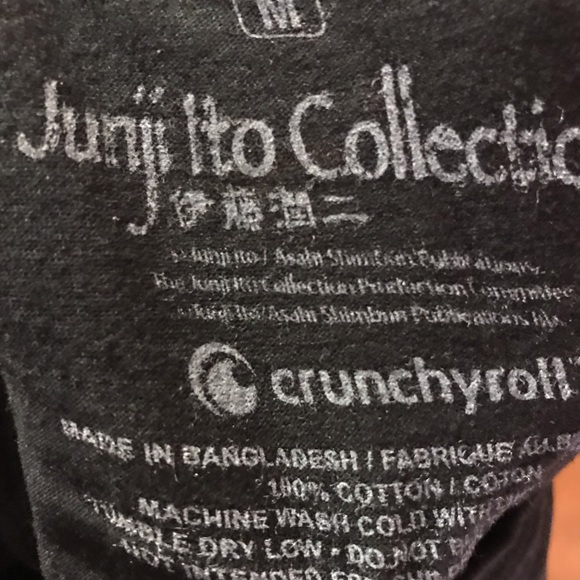 Tops | Junji Ito Collection Shirt Adult Size Medium | Poshmark